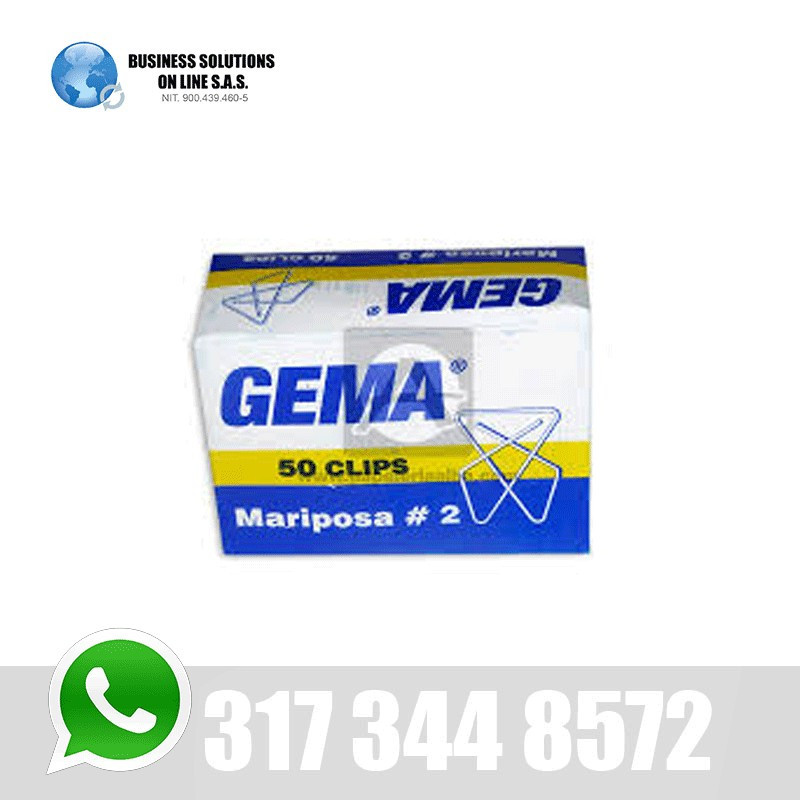 Clip mariposa Gema